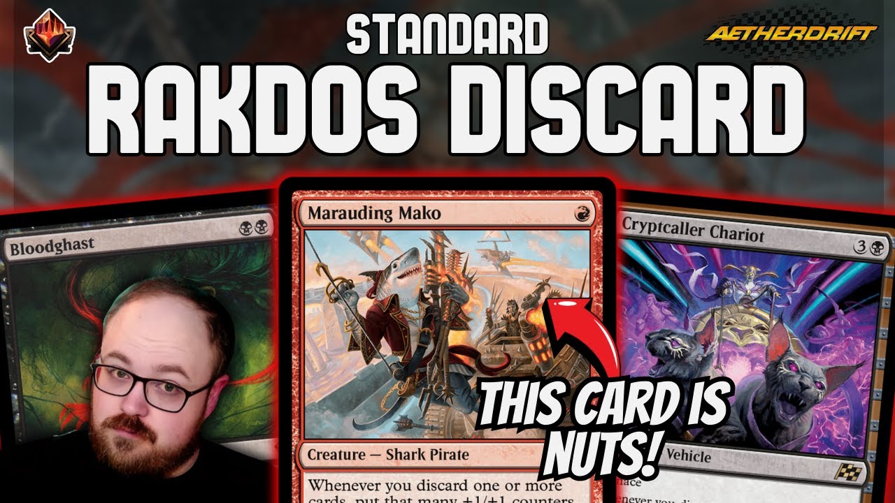 This Discard deck goes CRAZY with Aetherdrift! | MTG Arena Ranked - YouTube