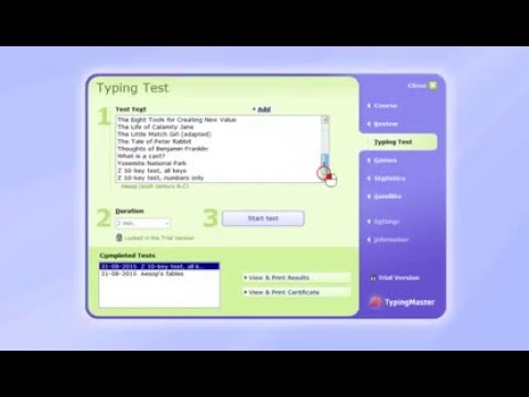 How To Learn Typing Test Course Tutorials To Increase Speed Typing ...