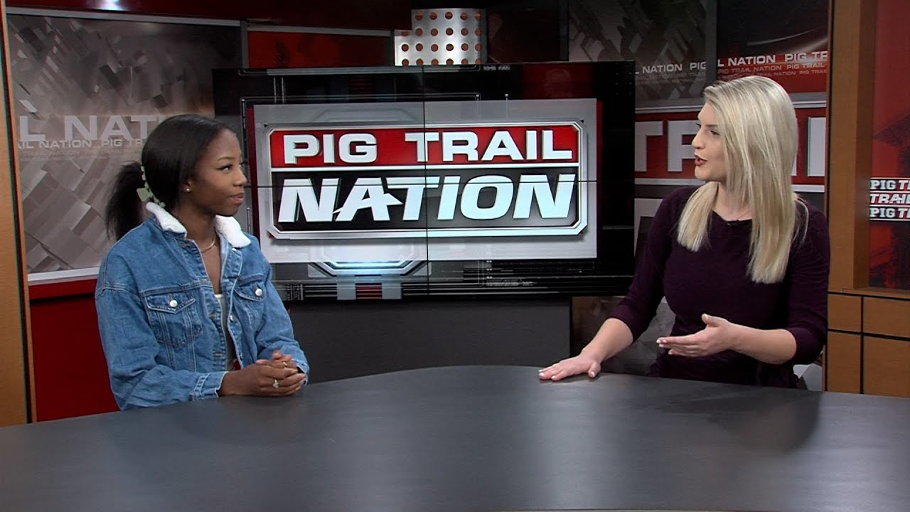 Sitting down with Arkansas track and field athlete Britton Wilson - YouTube