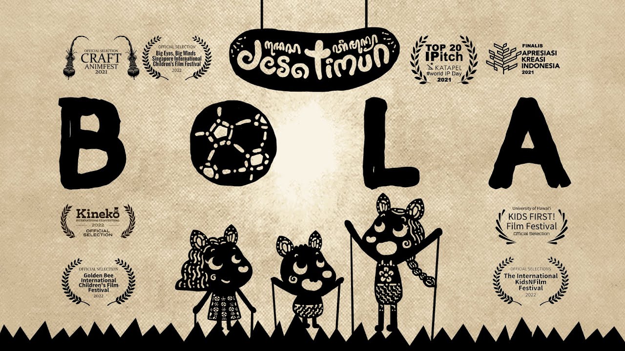 Kartun Wayang Desa Timun: Bola | Short Film - YouTube