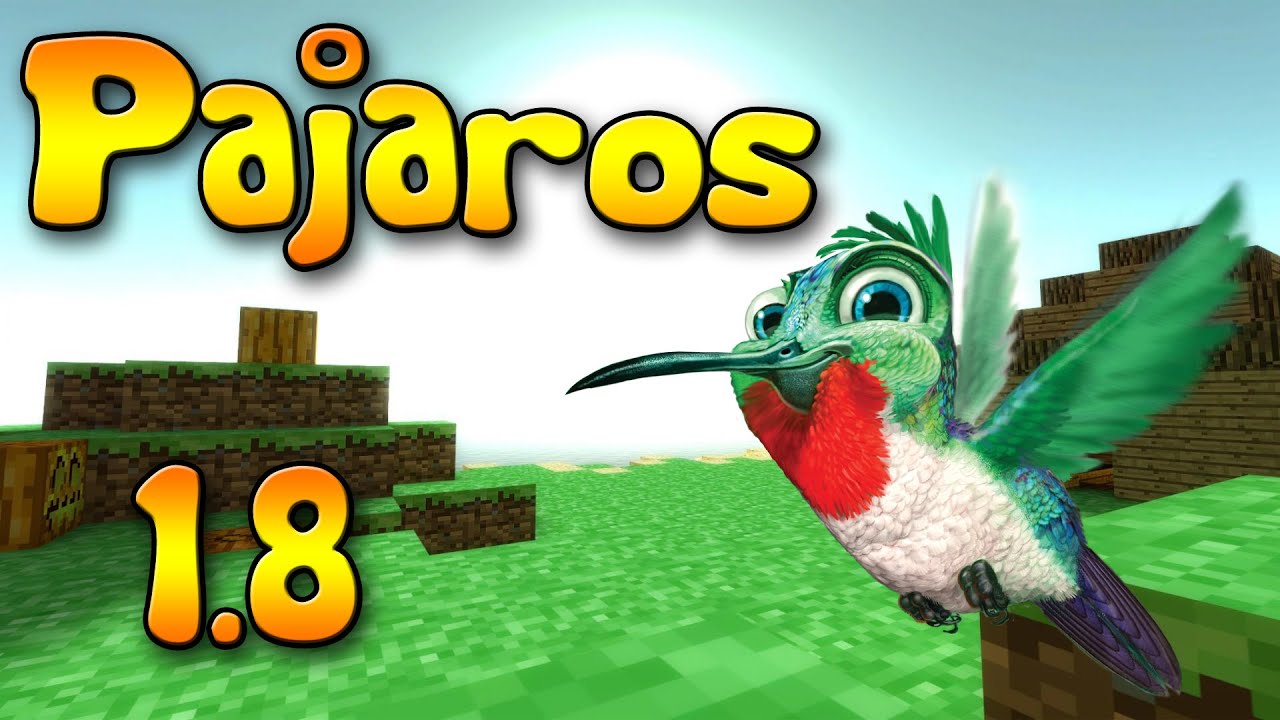 PAJAROS EN MINECRAFT VANILLA! - SIN MODS - INCREIBLE! - YouTube
