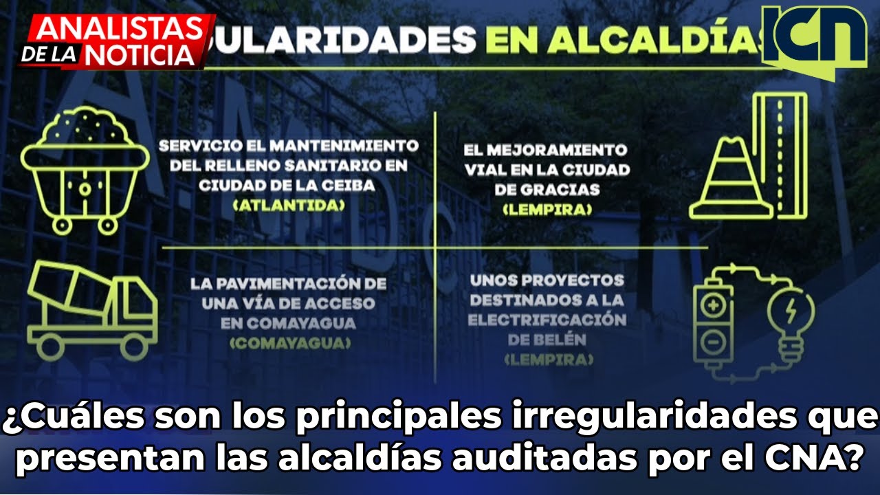 ¿Cuáles son los principales irregularidades que presentan las alcaldías ...