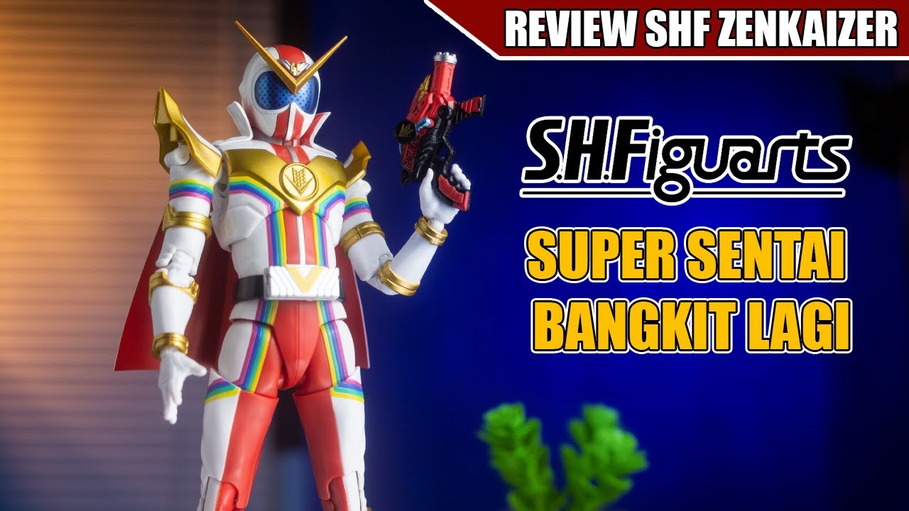 REVIEW SHFIGUARTS KIKAI SENTAI ZENKAIGER : SHF ZENKAIZER - YouTube