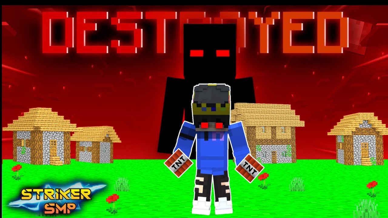 Why I Destroyed My Minecraft World !! | Striker Smp Minecraft - YouTube