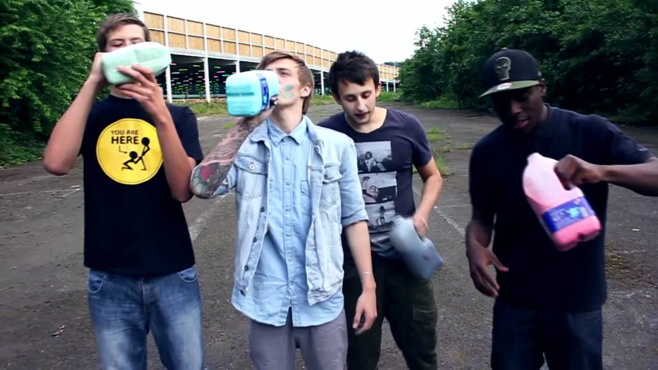 The 3L Rainbow Milk Challenge | TGFbro - YouTube