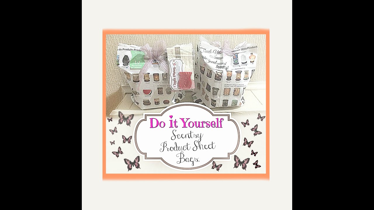 DIY Scentsy Bags. - YouTube