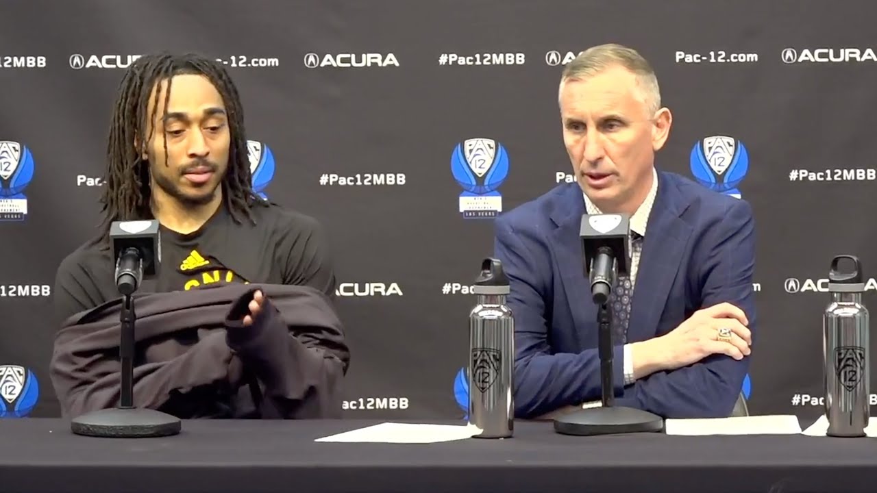 Arizona State Postgame Press Conference | 2024 Pac-12 Men's Basketball ...
