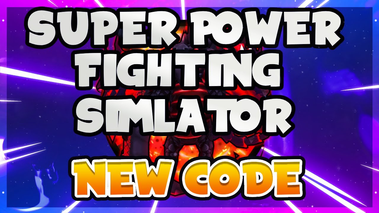 New Code On Super Power Fighting Simulator November 2021 - YouTube