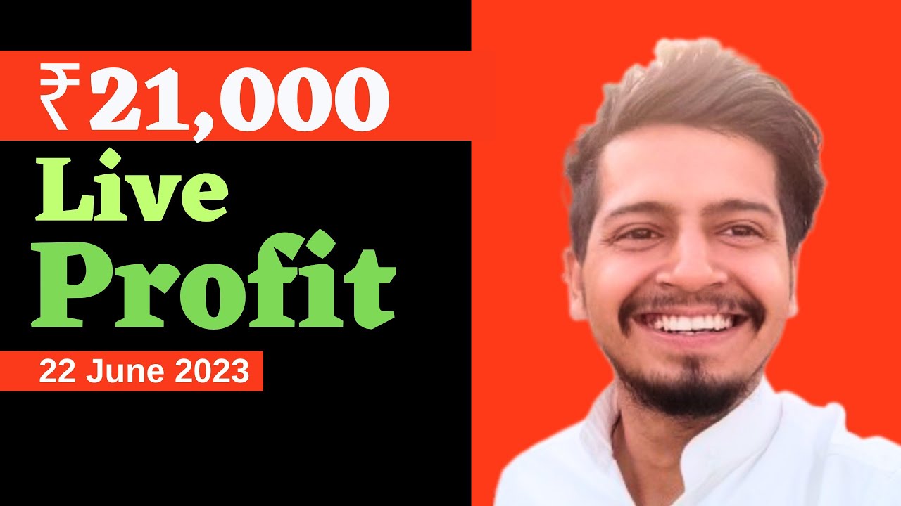 ₹21000 Profit Alert ! Live Trading Results | Nifty live trading # ...