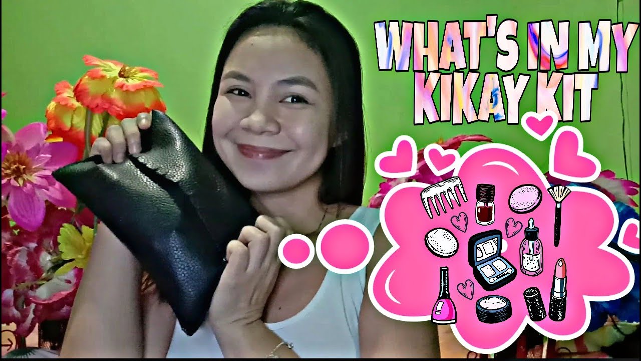 What's in my kikay kit/packet (make up kit) - YouTube