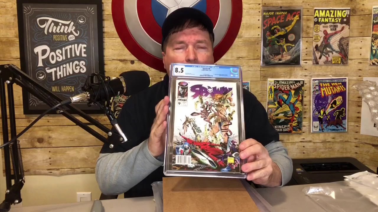 CGC Unboxing!!! My first Comic Book Video!! Five Hot Comics that I sent ...