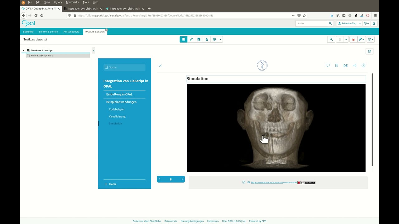 Integration von LiaScript in OPAL (LMS) - YouTube