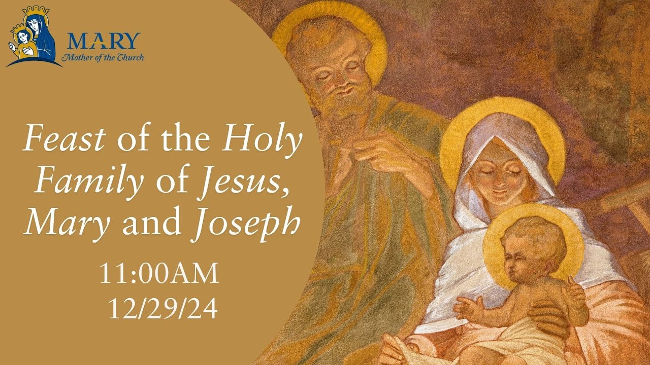 Feast of the Holy Family of Jesus, Mary, and Joseph - YouTube