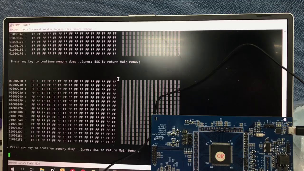 MPC5744 Bootloader Test Demo - YouTube