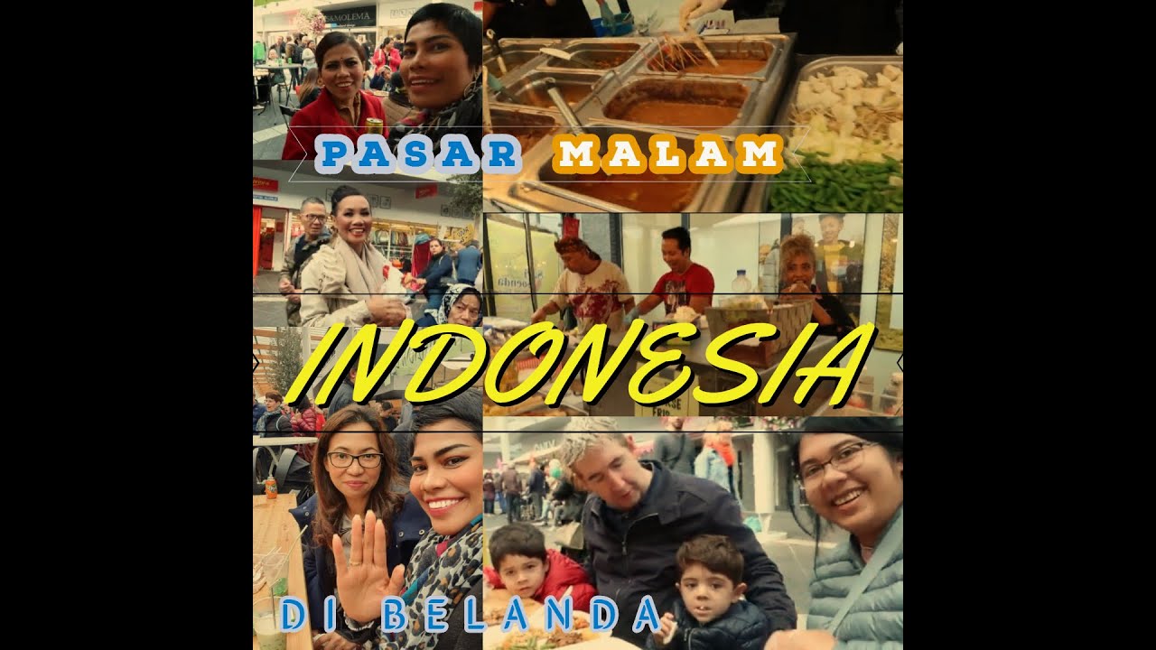 Makan di Pasar Malam Indonesia Woensel XL Eindhoven - YouTube