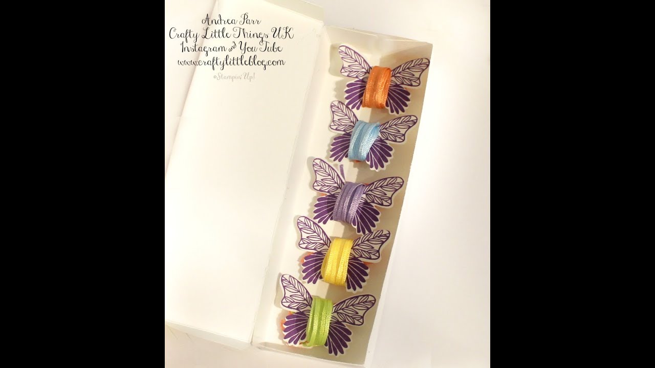 Ribbon Sample Gift Box - YouTube