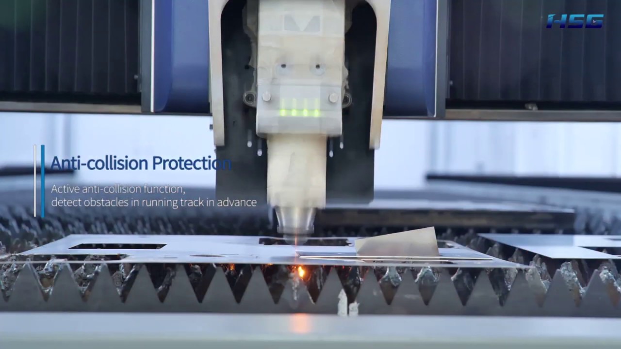 HSG H SERIES FIBER LASER - High Power Industrial Laser Cutting - YouTube
