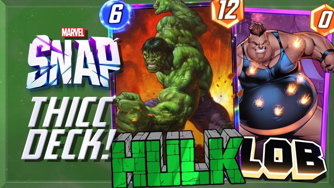 BLOB + HULK = BULK | Marvel Snap Deck - YouTube