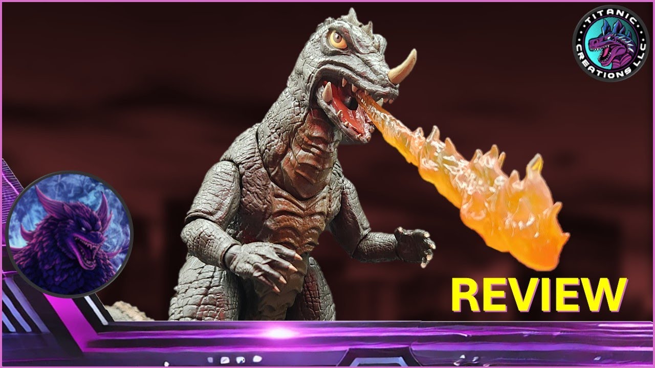 Titanic Creations Yongary Figure Review - YouTube