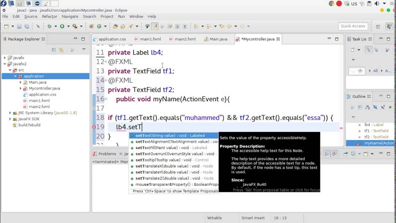 51 JAVA FX GUI Scene Builder Drag & Drop - YouTube