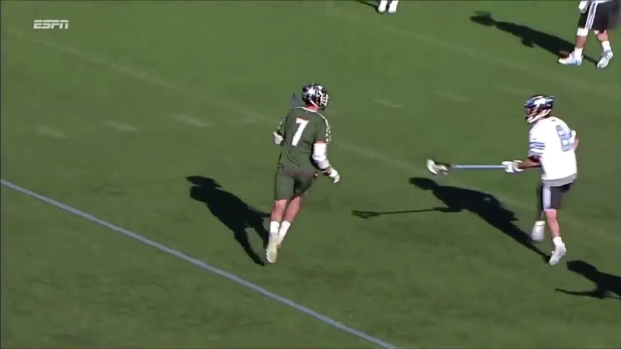 Patrick Spencer goes BEAST MODE against Johns Hopkins - YouTube