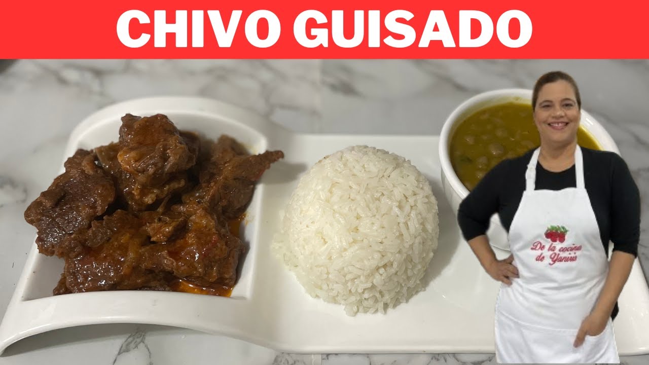 Chivo Guisado Dominicano / Dominican Style Goat Stew / CORDERO guisado ...