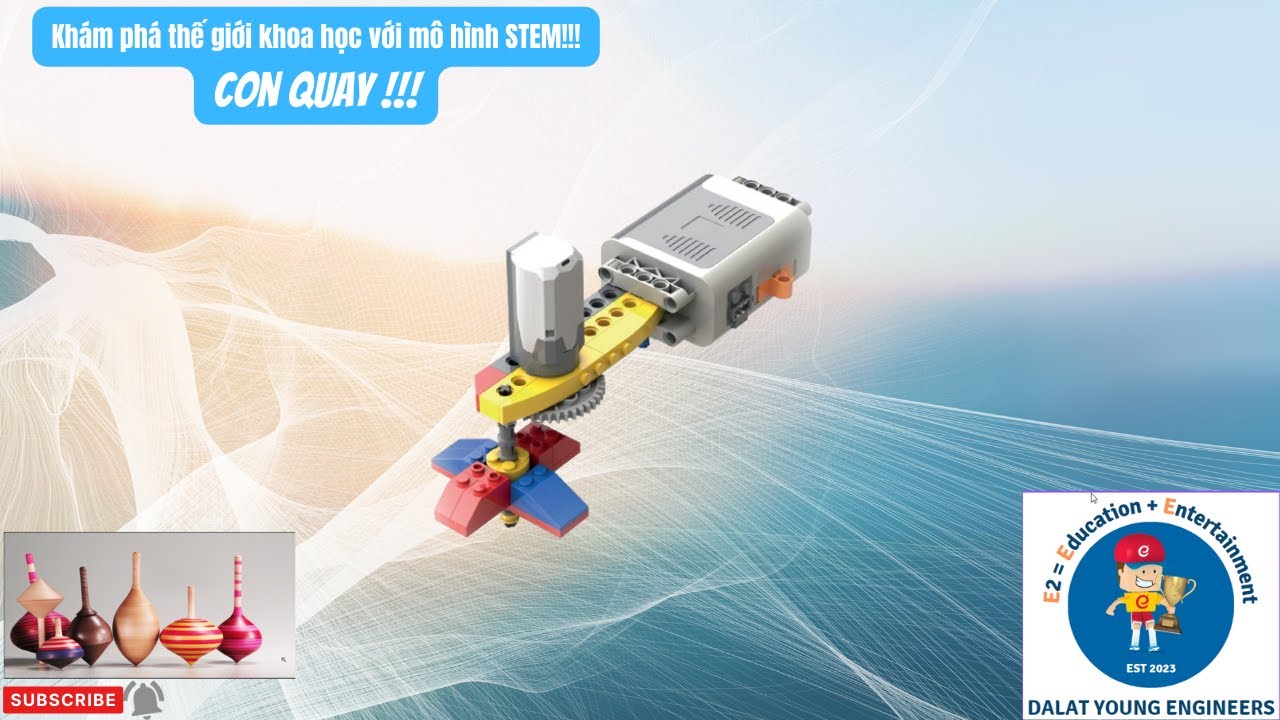 SPINNING TOP - Discover the science behind stem model !!! - YouTube