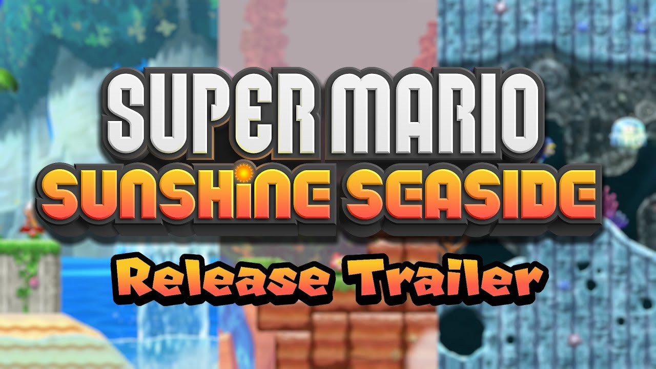 Super Mario Sunshine Seaside - Release Trailer - YouTube