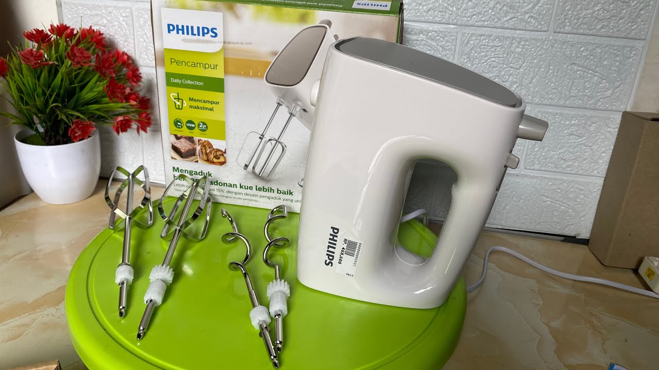 Review Hand Mixer PHILIPS TURBO Keluaran Terbaru - YouTube