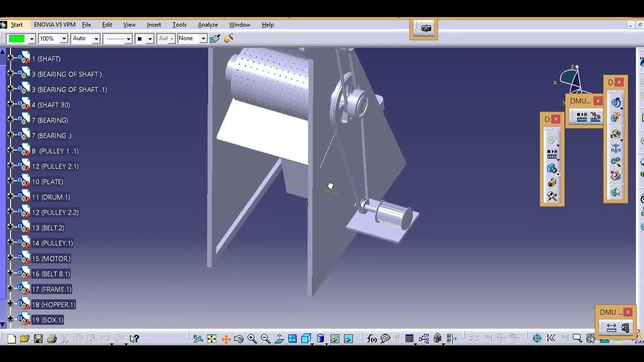 Catia v5|catia simulation|catia v5 full tutorial|catia - YouTube