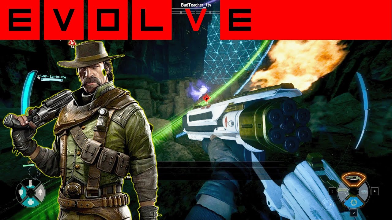 EVOLVE MULTIPLAYER 2025 ABE - HUNTER GAMEPLAY #evolve #evolvelegacy - YouTube