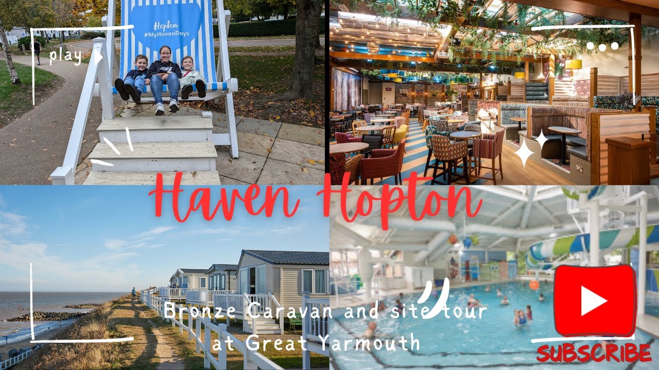 Haven Hopton Bronze Caravan Tour and Site Tour Great Yarmouth POV # ...