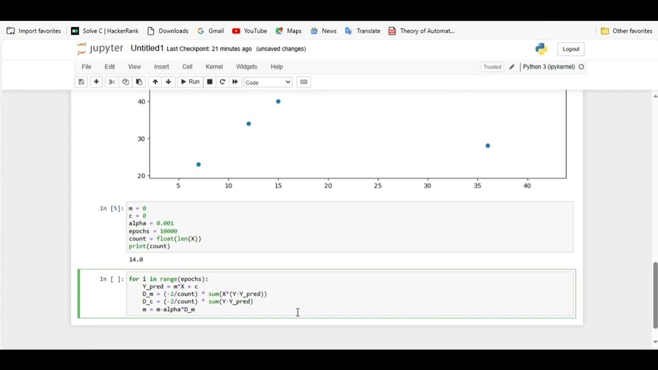 Multi Linear Regression (part 3) - YouTube