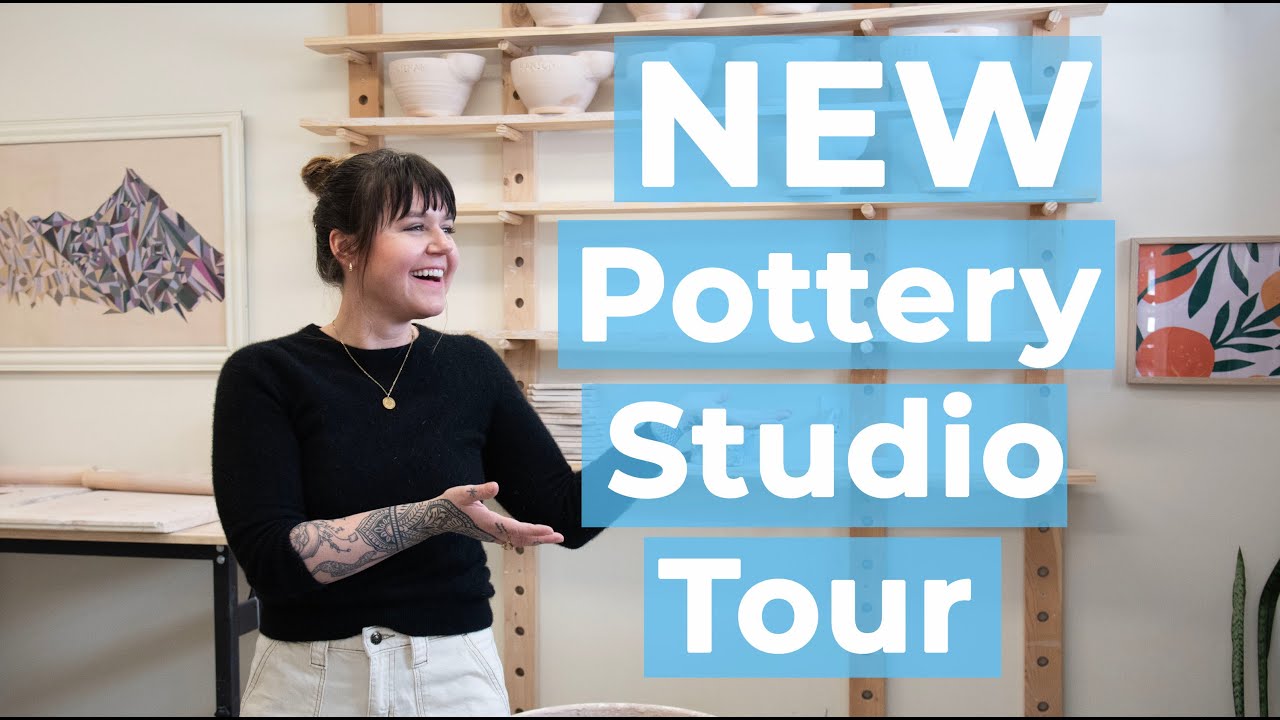 New Pottery Studio Tour - YouTube