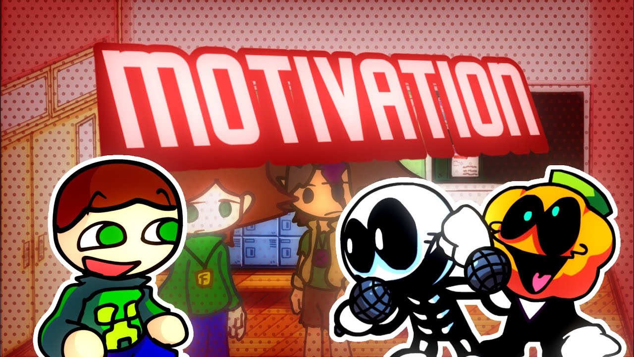 FNF WEEKLY / Motivation Doodle and Spooky Kids Cover ...