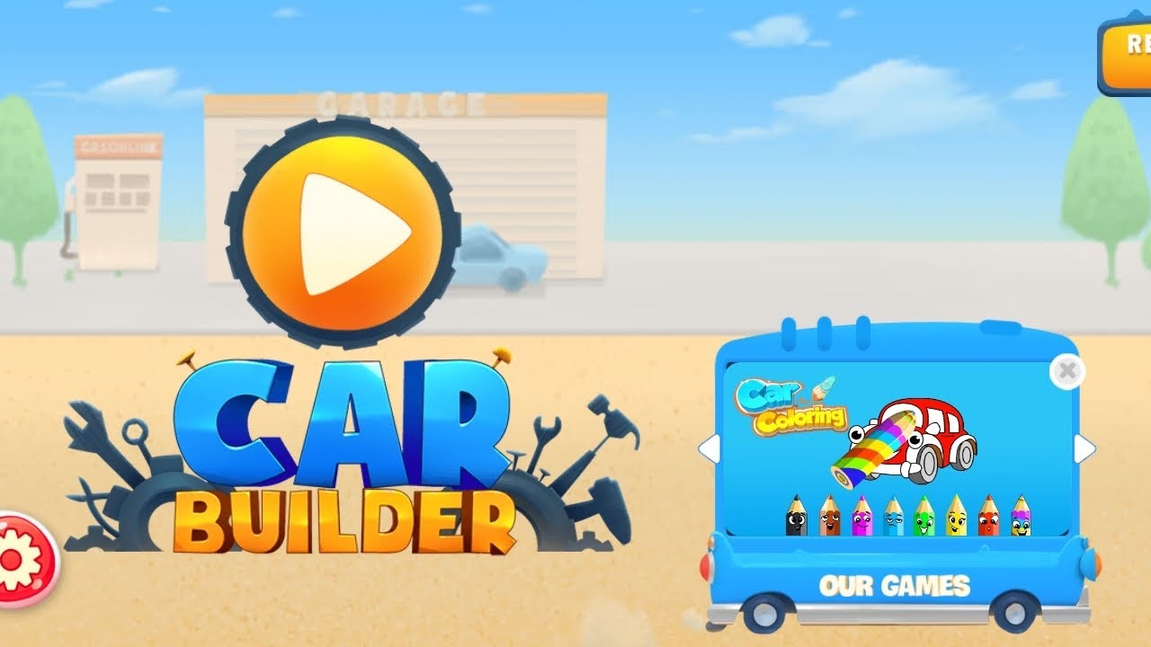 cartoon game play. car builder game.andoraid game play.#cartoon #funny ...