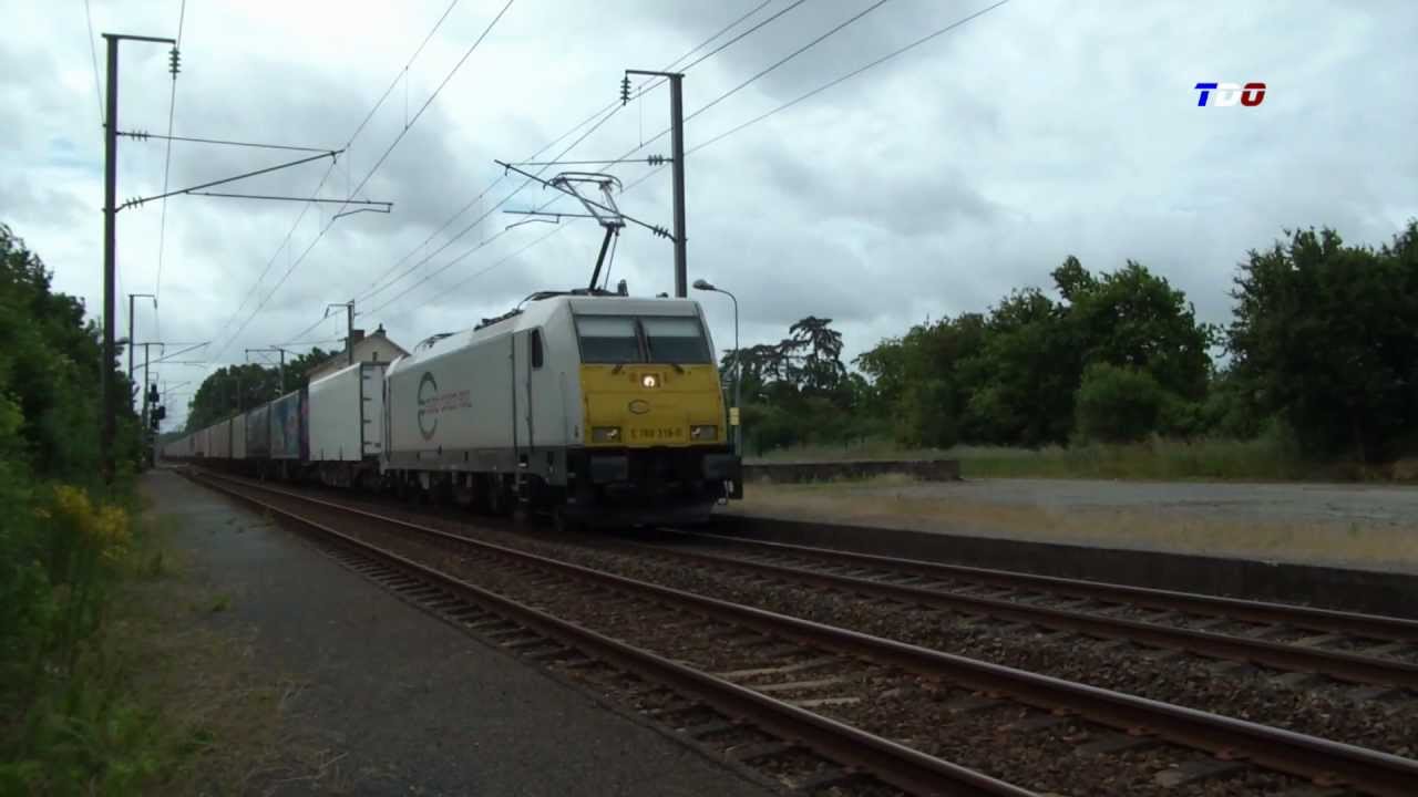 Trains de l'ouest: Juin 2012 - YouTube