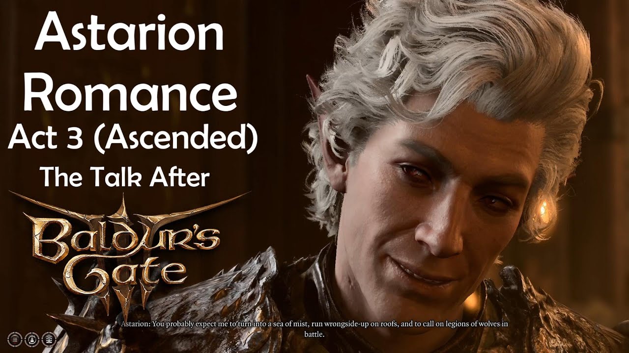 BG3 | Astarion Romance Act 3 (Ascended Vampire) - The Talk After - YouTube