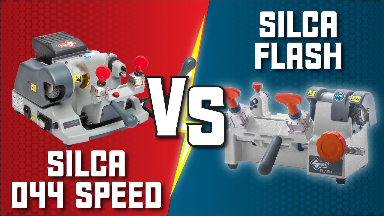Silca Speed 044 vs. Silca Flash 008 | Key Cutting Machine Battle ...