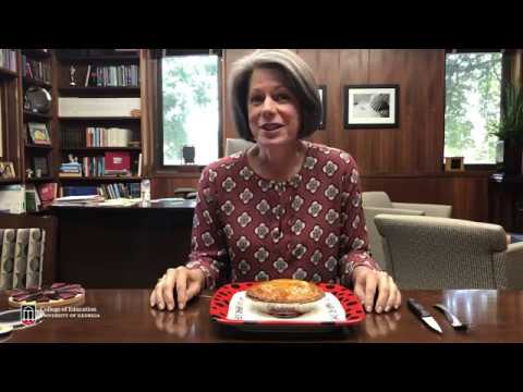 Dean Denise Spangler Explains Pi with Pie on #PiDay - YouTube