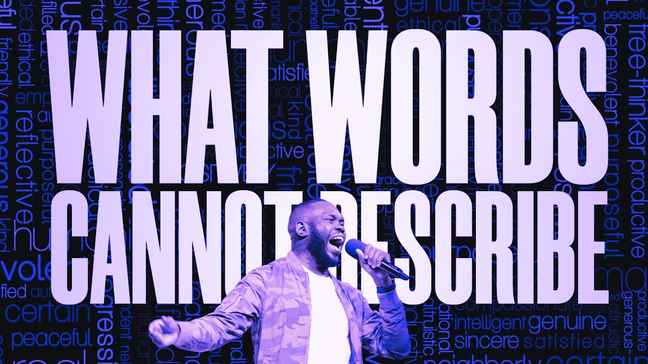 WHAT WORDS CANNOT DESCRIBE | PASTOR JOSEPH - YouTube