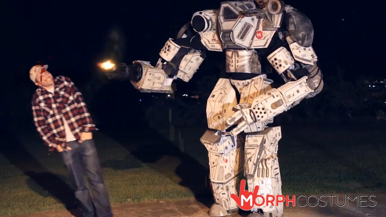 HUGE killer robot- How it's made- MorphLabs - YouTube