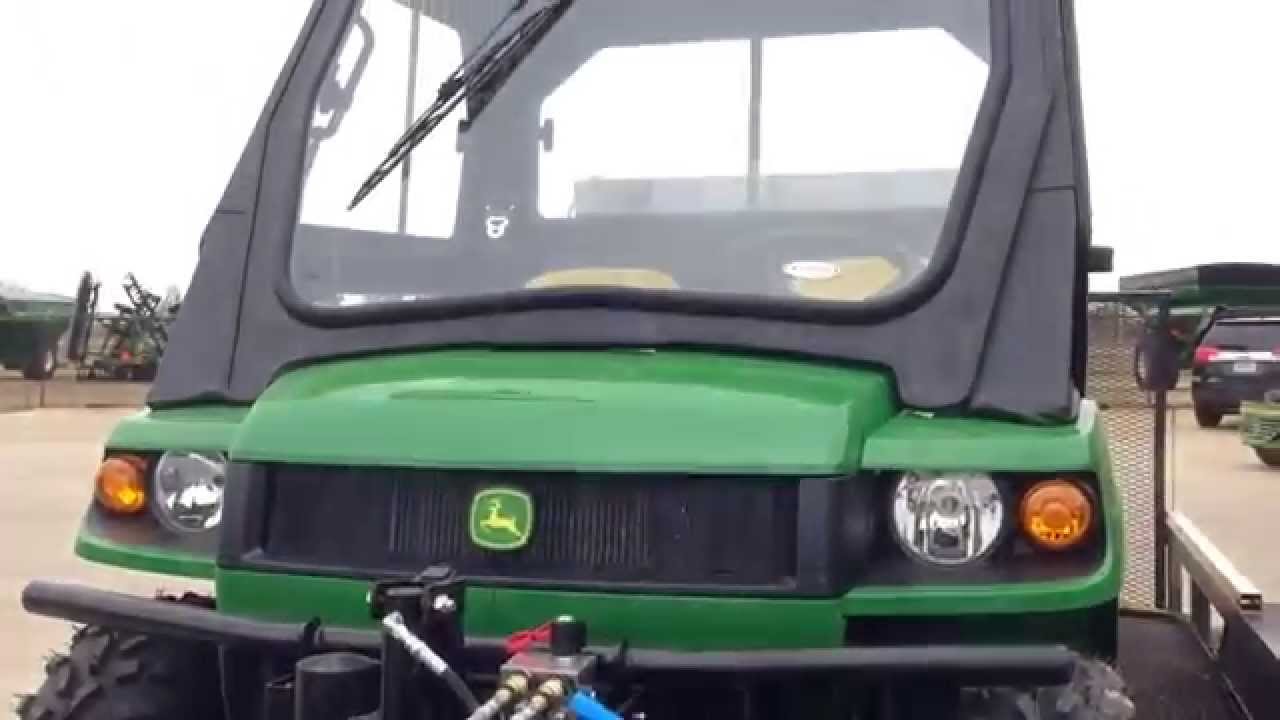 John Deere Gator Equipment for Snow Removal - YouTube