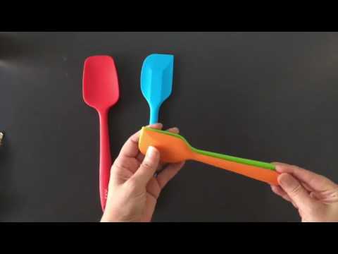 flexible silicone spatula spoonula set best kitchen utensils spanish customer review
