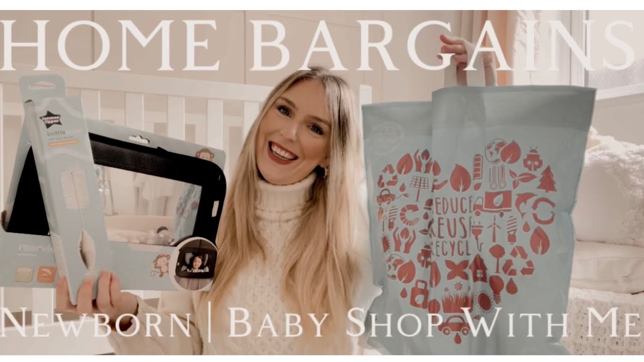 NEW IN! HOME BARGAINS | Newborn & Baby Shop With Me - YouTube