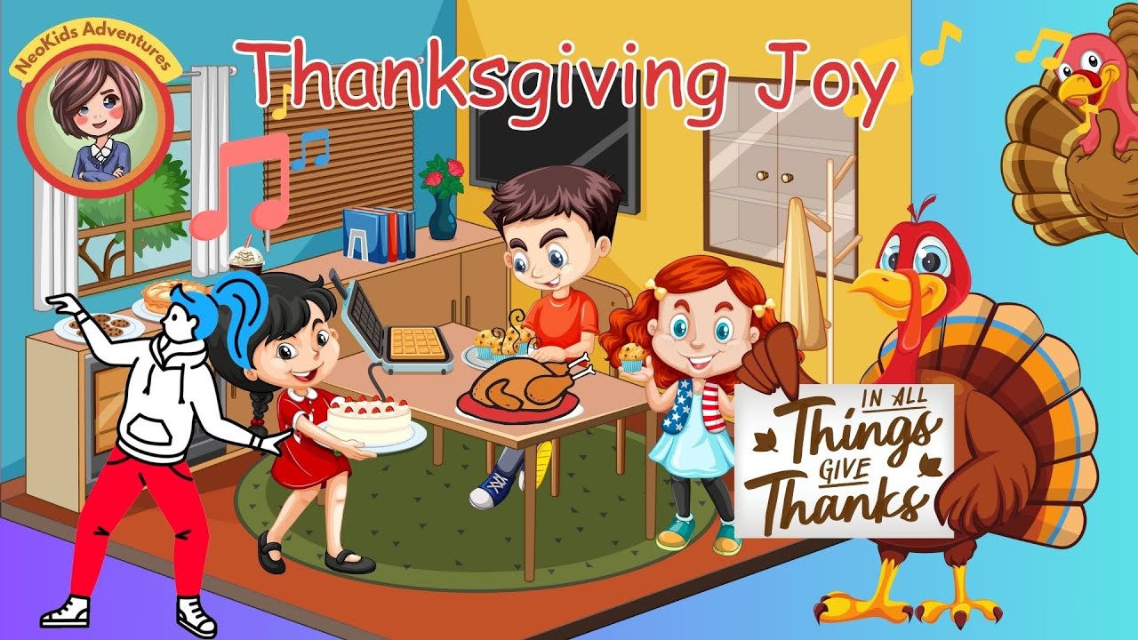 Thanksgiving Joy- Kids Song - YouTube