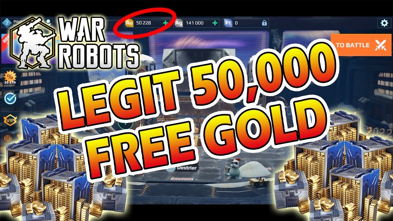 War Robots Hack Gold Guide 2024 How To Get Unlimited Free GOLD Fast 🔥 ...