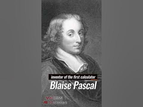 inventor of the first calculator Blaise Pascal using only AI voice ...