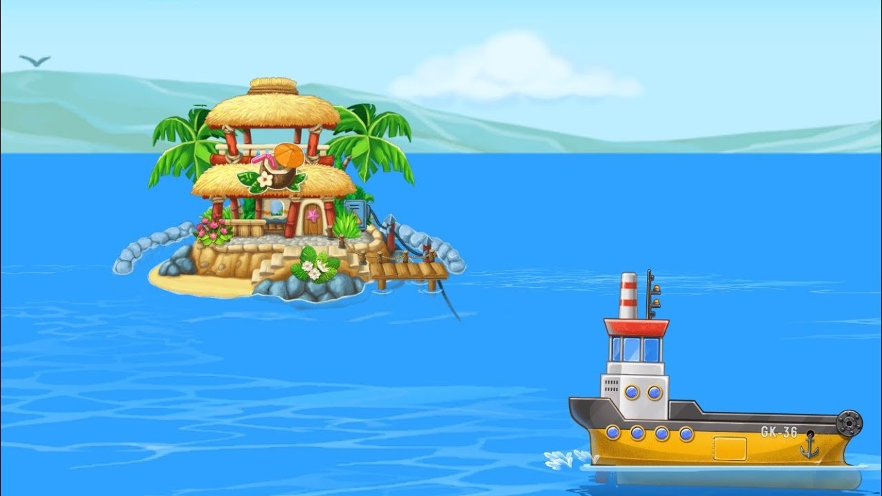 🏝️ Build an Island Game! Ships, bargesand boats.🛳️⚓🛥️ How to build an ...