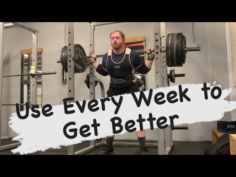 DO NOT CONFUSE A DELOAD WITH A WEEK OFF - Complete 655lbs Squat ...